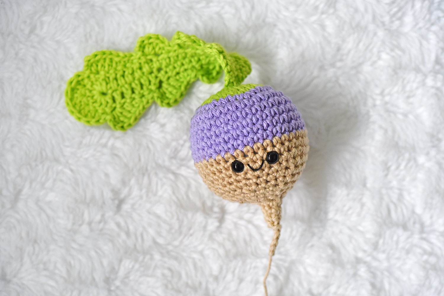 Amigurumi Turnip - Free Crochet Pattern - The Turtle Trunk