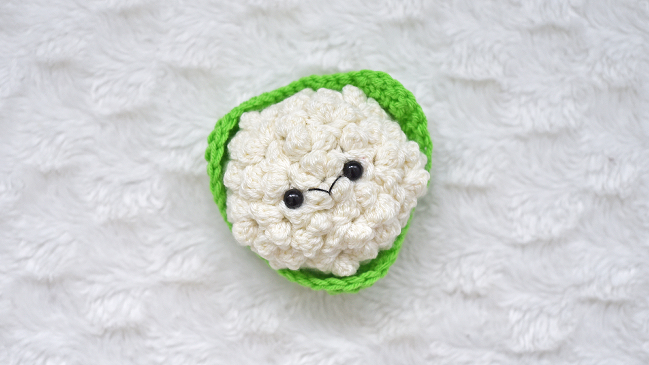 Cauliflower - Free Crochet Pattern - The Turtle Trunk