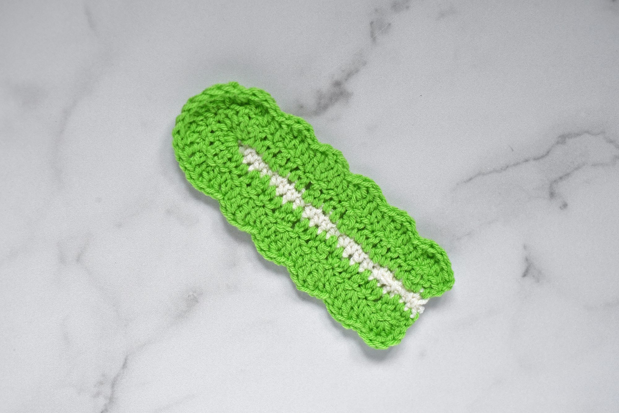 Romaine Lettuce Leaf - Free Crochet Pattern - The Turtle Trunk