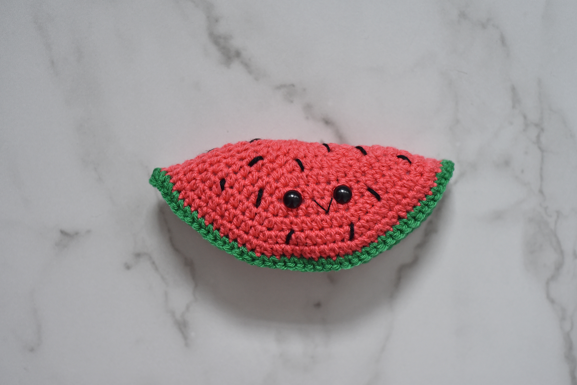 Watermelon - Free Crochet Pattern - The Turtle Trunk