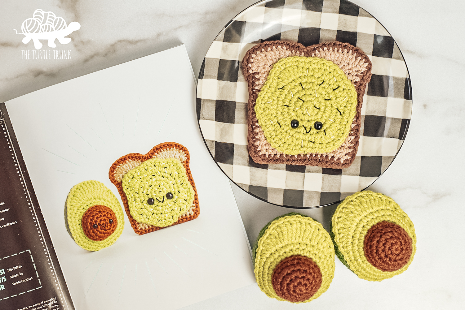 Crochet Cafe Amigurumi Pattern Book Review - The Turtle Trunk