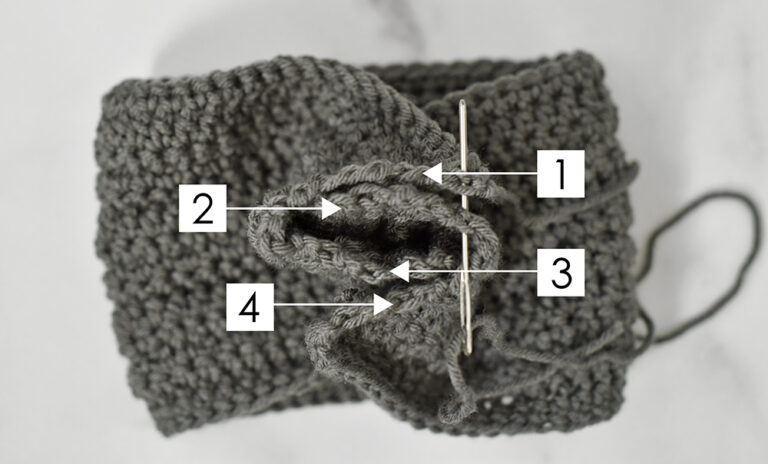 Picot Headband - Free Crochet Headband Pattern - The Turtle Trunk