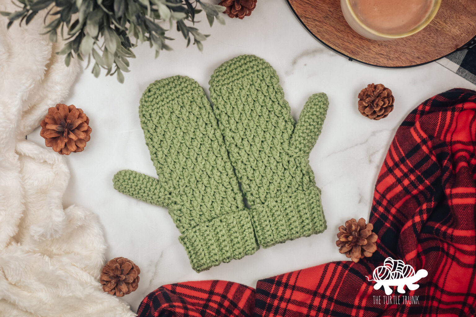Country Cottage Stocking Crochet Pattern - The Turtle Trunk